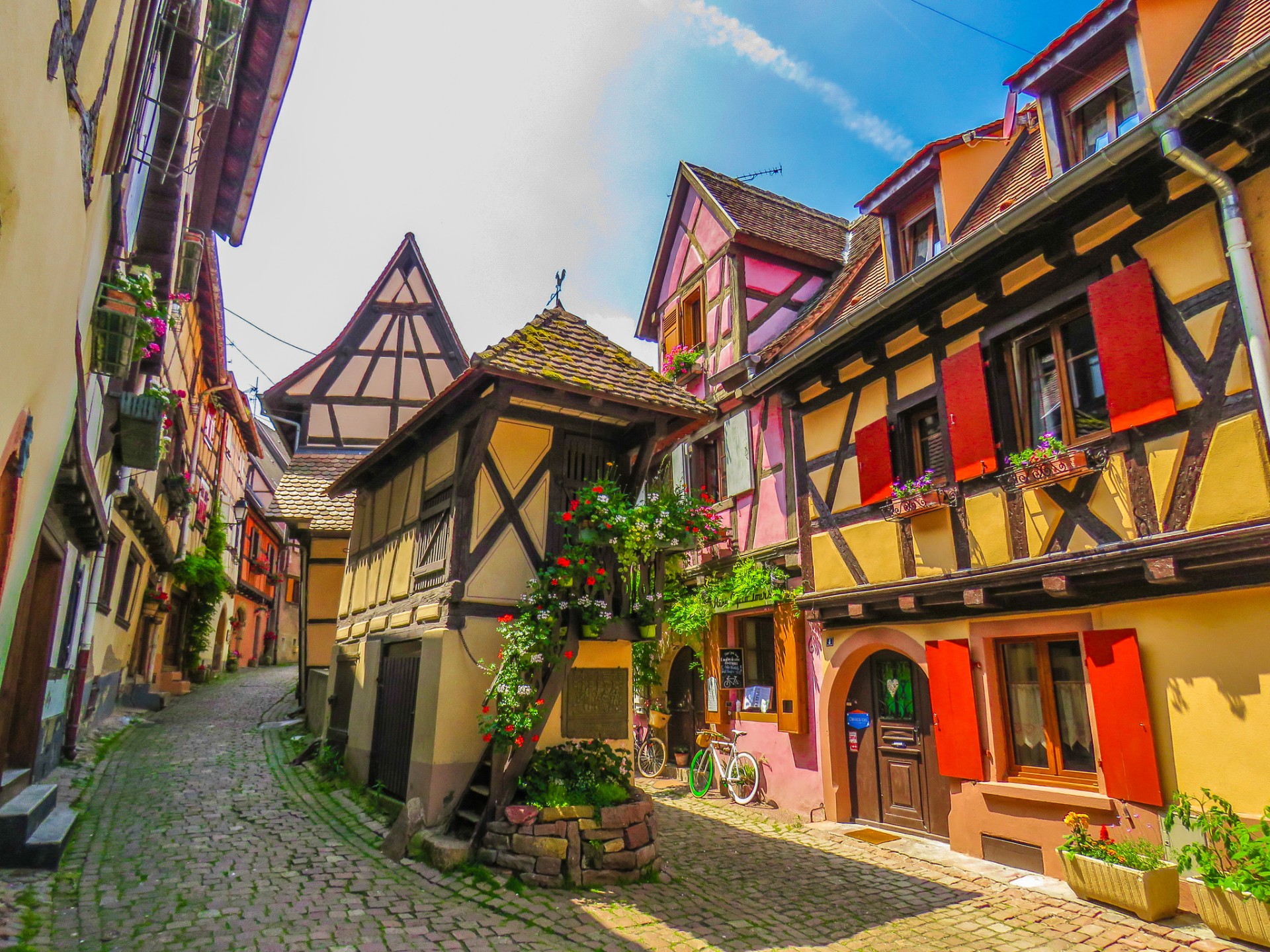 Alsace Bike Tour: Colmar & Osthouse Wine Route